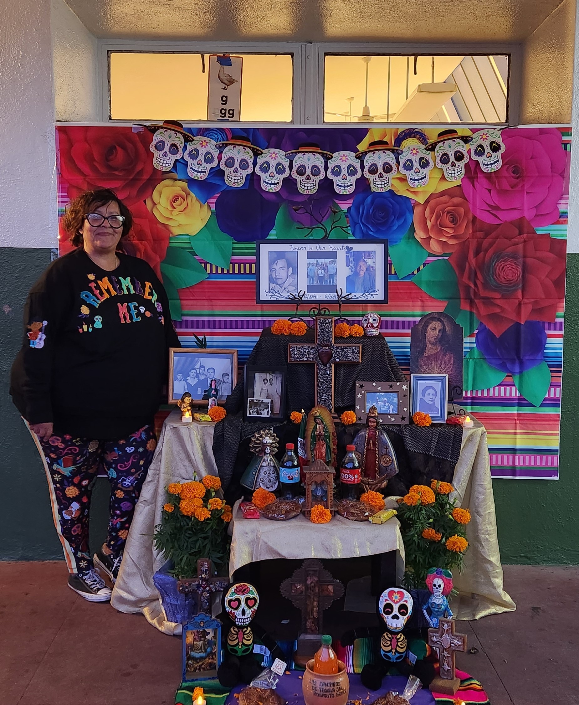 Dia De Los Muertos Evening Display St Malachy Catholic School 5256